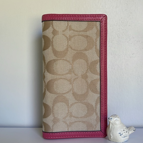 Coach | Bags | Coach Check Book | Poshmark